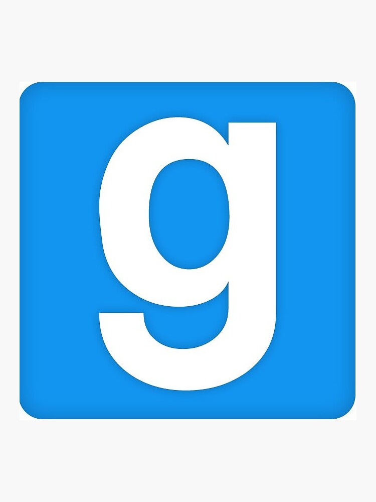 "Garry's Mod Logo" Sticker for Sale by hossahunter22 | Redbubble