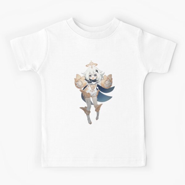 "Genshin Impact Paimon Full Body" Kids T-Shirt for Sale by thePeachPit ...