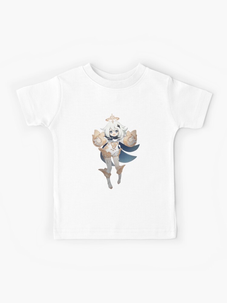 "Genshin Impact Paimon Full Body" Kids T-Shirt for Sale by thePeachPit ...