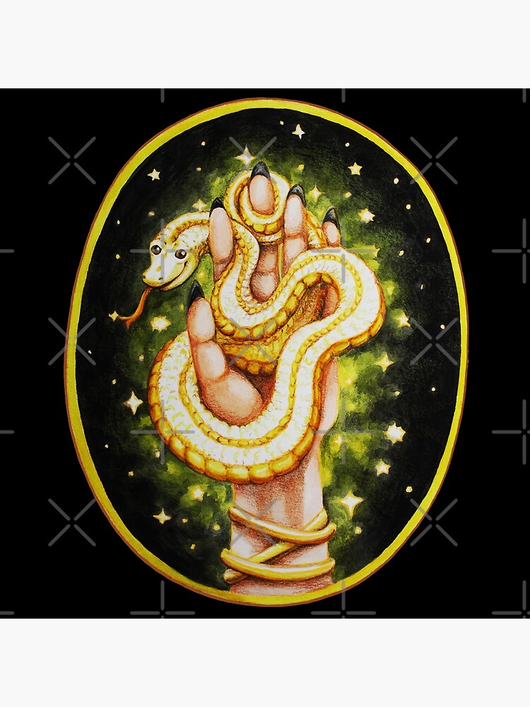 "Magical Snake Witch, Wizard, and Warlock Familiar " Art Print for Sale ...