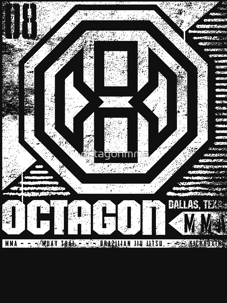 "Octagon MMA Press Logo" T-shirt by octagonmma | Redbubble