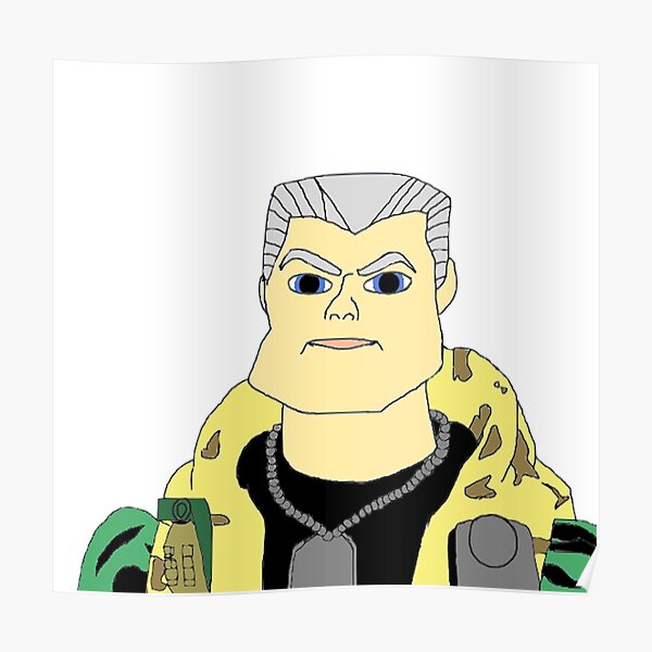 "Major Chip Hazard(Small Soldiers)" Poster for Sale by xTheFehmiliar1x ...