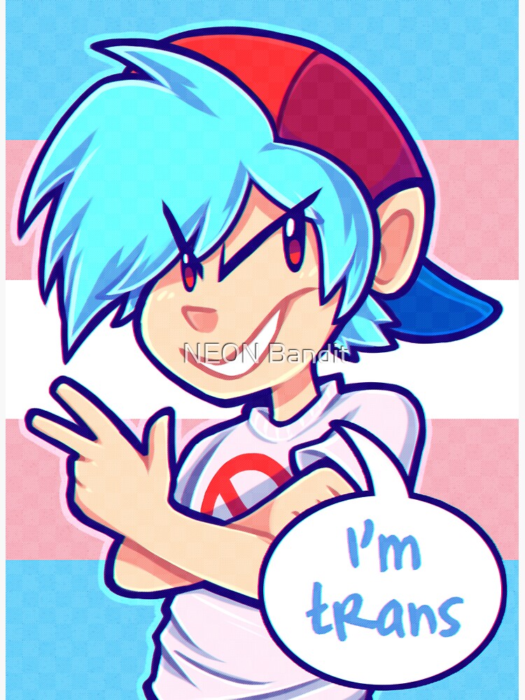 "Friday Night Funking - Trans Boyfriend" Sticker for Sale by JoanaTREX ...