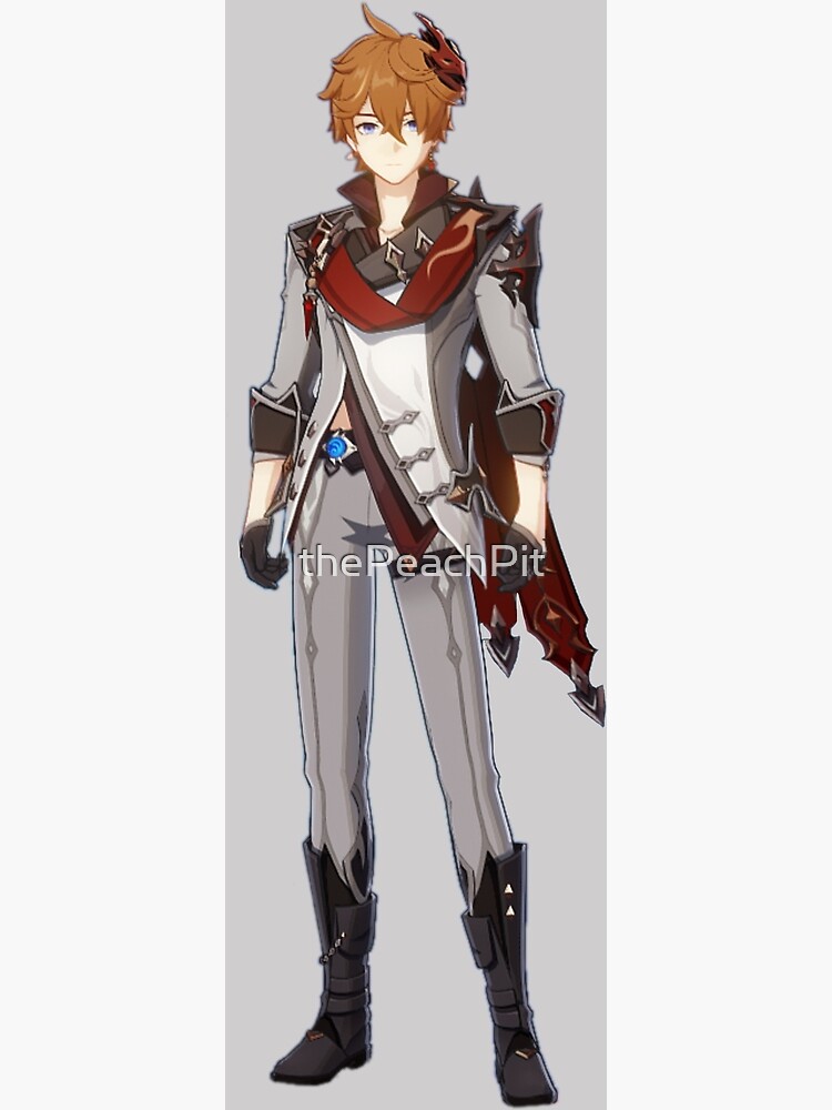 Poster « Genshin Impact Childe Tartaglia Corps Complet », par ...