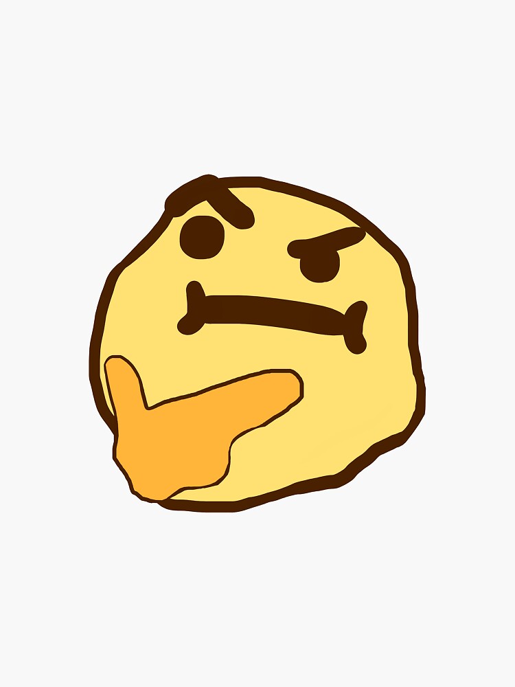 "Thonk-tato" Sticker for Sale by Vannoffel | Redbubble