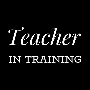 "Teacher in training" Sticker for Sale by Stationeryamore | Redbubble