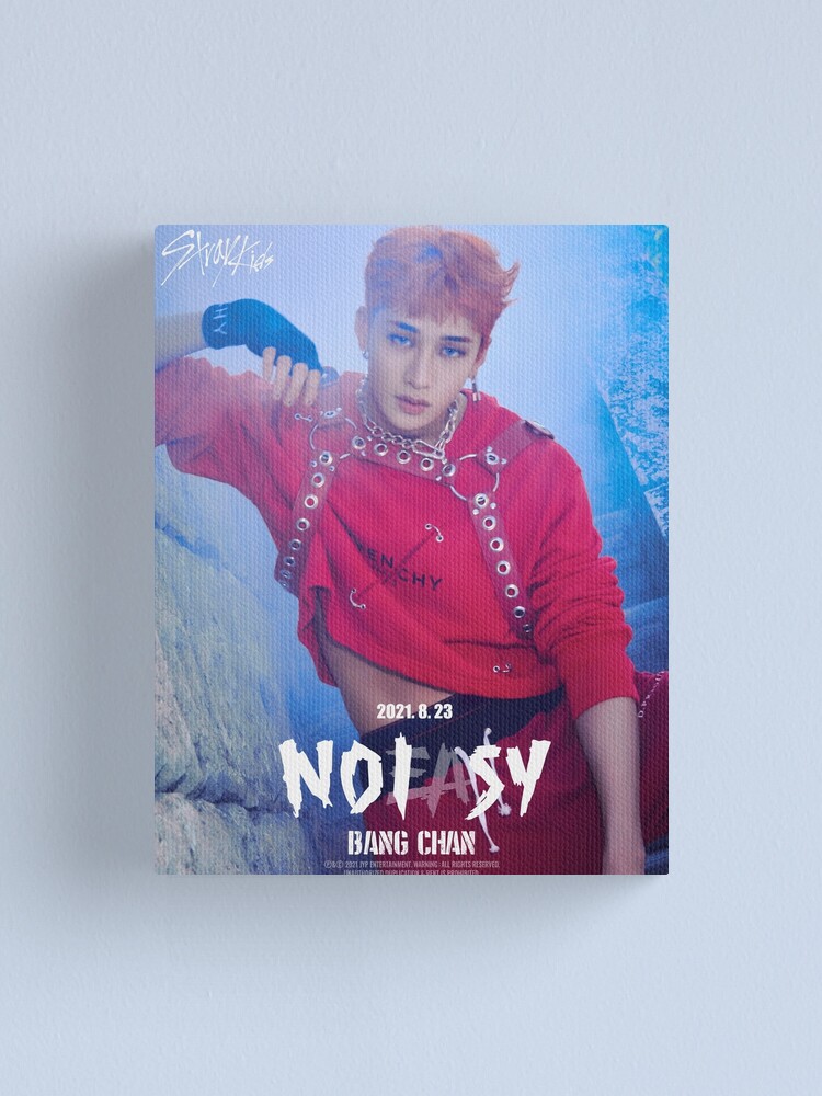"Bang Chan Stray Kids NoEasy Noisy SKZ kpop comeback" Canvas Print by ...