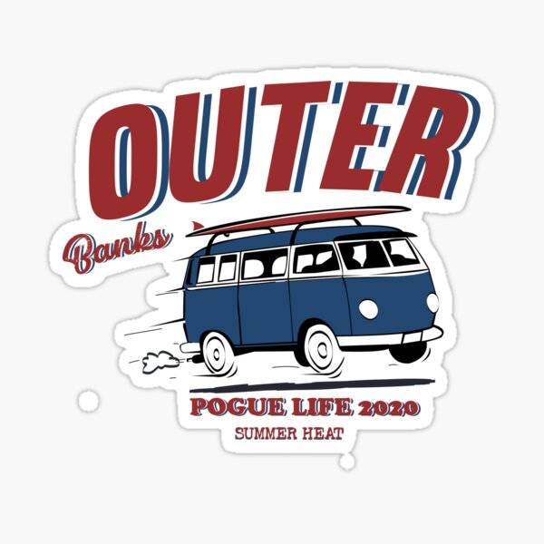 "Outer Banks P4l" Sticker for Sale by JoDesignAll | Redbubble