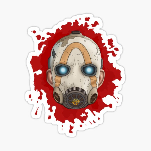 "Borderlands" Sticker for Sale by laurasgallery | Redbubble