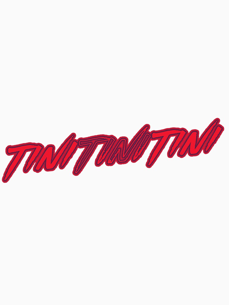 "Logo TINI TINI TINI" T-shirt for Sale by TiniBelgicaFCO | Redbubble ...