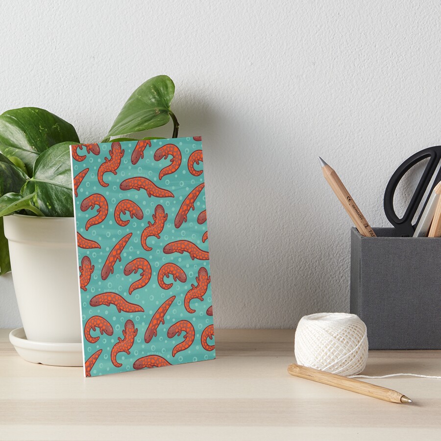 "Hellbender " Art Board Print by Macbendigo | Redbubble