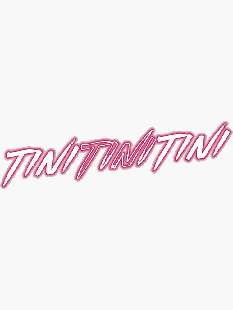 "Logo TINI TINI TINI" Sticker for Sale by TiniBelgicaFCO | Redbubble