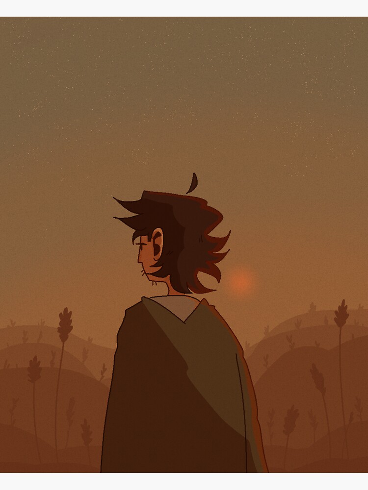 "evening " Sticker for Sale by bloom-towne | Redbubble