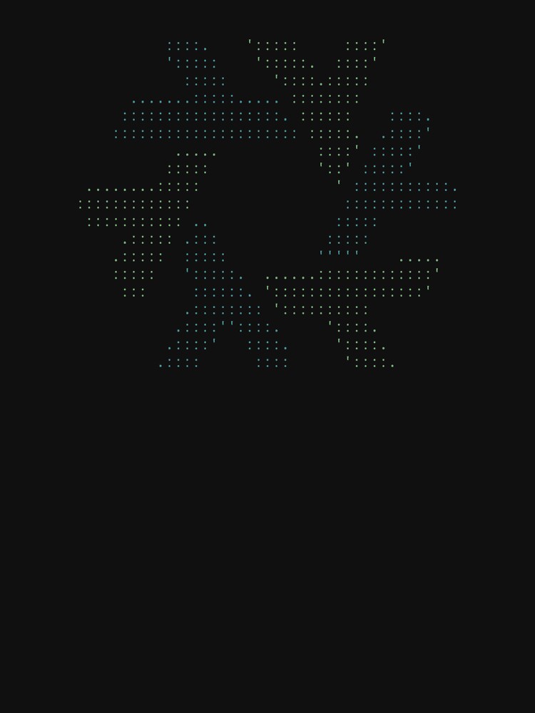 "NixOS Linux Neofetch ASCII Art Logo" T-shirt for Sale by WhateverIs ...