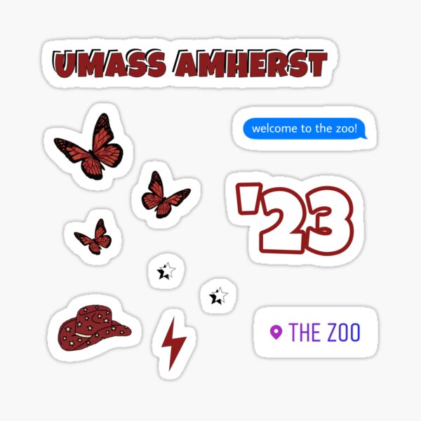 "Umass Amherst Class of 2023 Sticker Pack" Sticker for Sale by ...