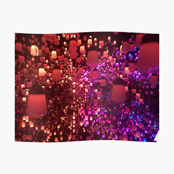 "Light it up Teamlab Borderless Tokyo " Poster for Sale by ...