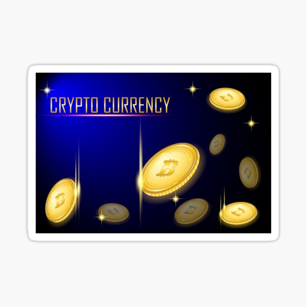 "Crypto Currency" Sticker for Sale by ZieProject | Redbubble