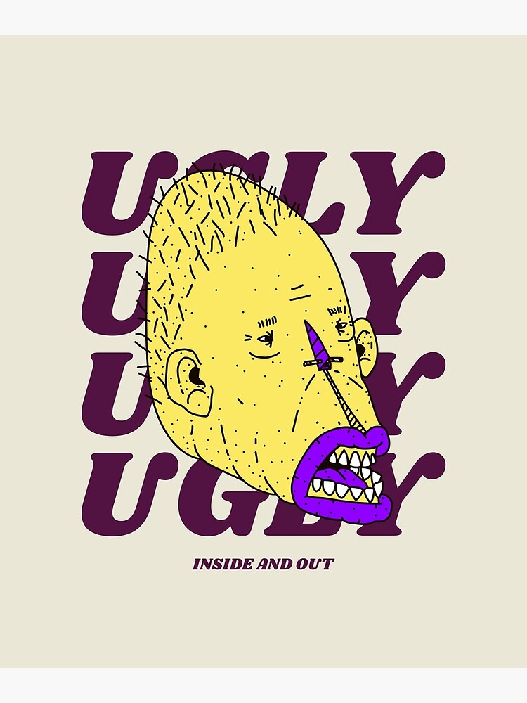 "Ugly Urban Themed Streetwear" Art Print by Storopia | Redbubble