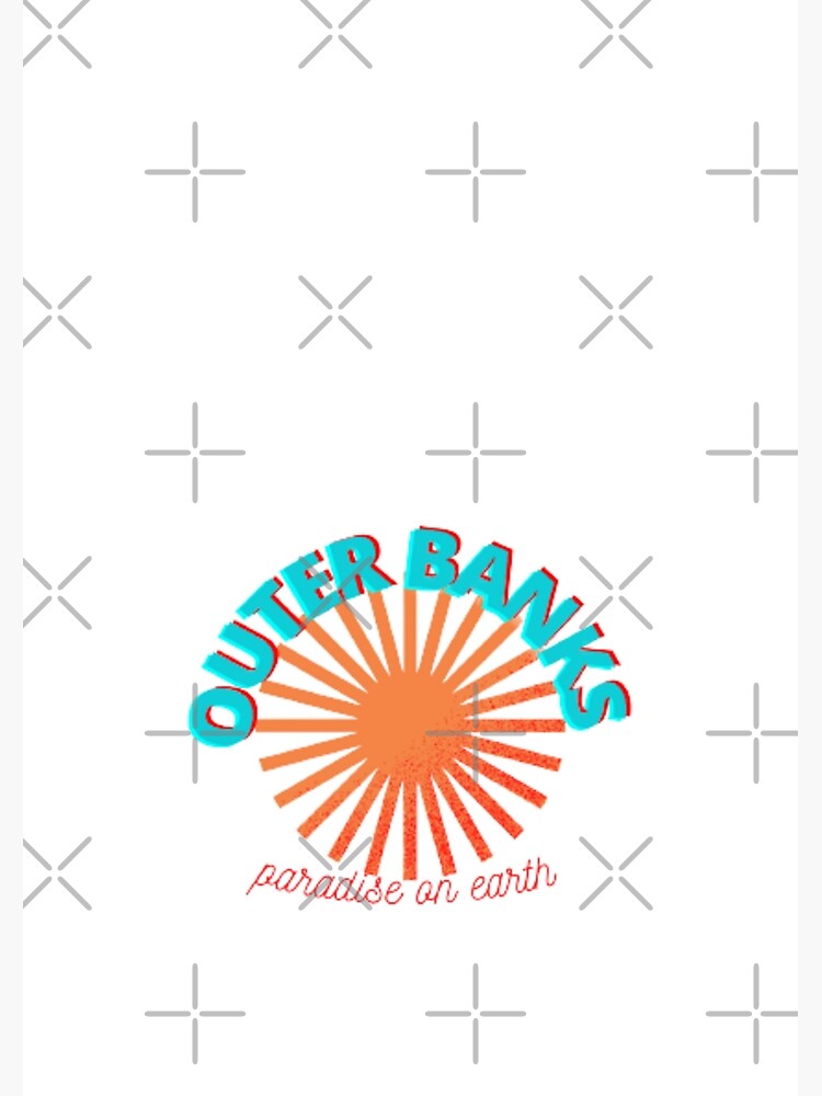 "OUTER BANKS LOGO" Poster by CCBS | Redbubble