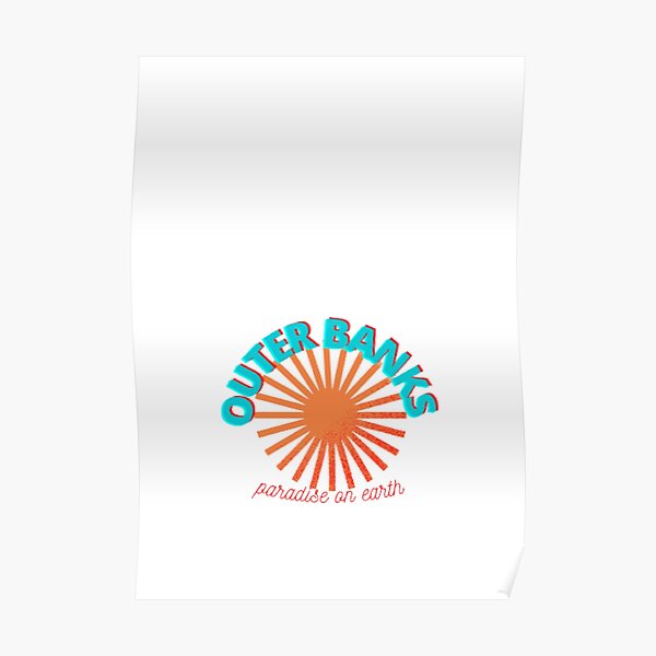 "OUTER BANKS LOGO" Poster by CCBS | Redbubble