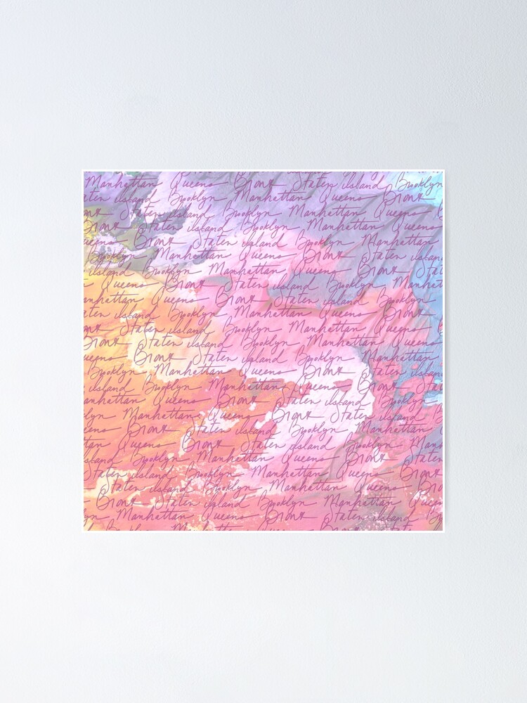 "colorful aesthetic pattern" Poster by holytouch | Redbubble