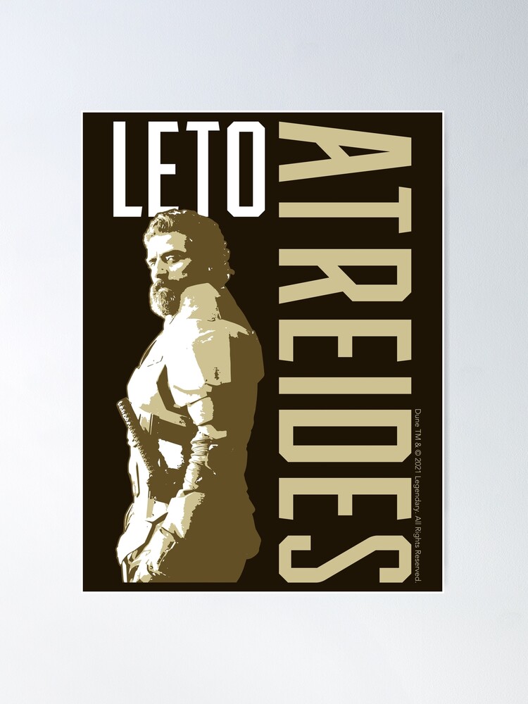 Leto Atreides Graphic - Dune 2021 Poster sold by Motivated Caterina ...