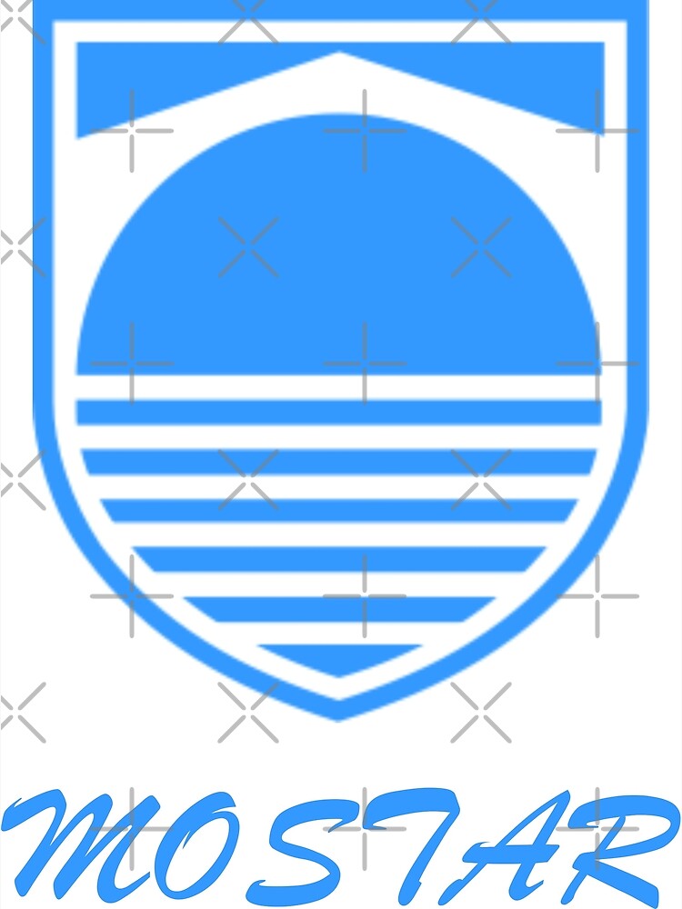 "Mostar grb - flag - Bosnia and Herzegovina" Poster for Sale by Zirrko ...