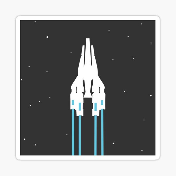 "Andromeda Mass Effect" Sticker for Sale by EmpressIguana | Redbubble