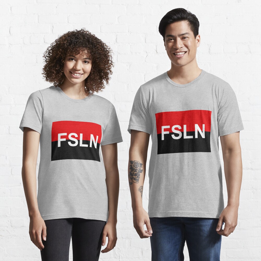 "Sandinista FSLN Flag" T-shirt for Sale by KJCasey1982 | Redbubble ...