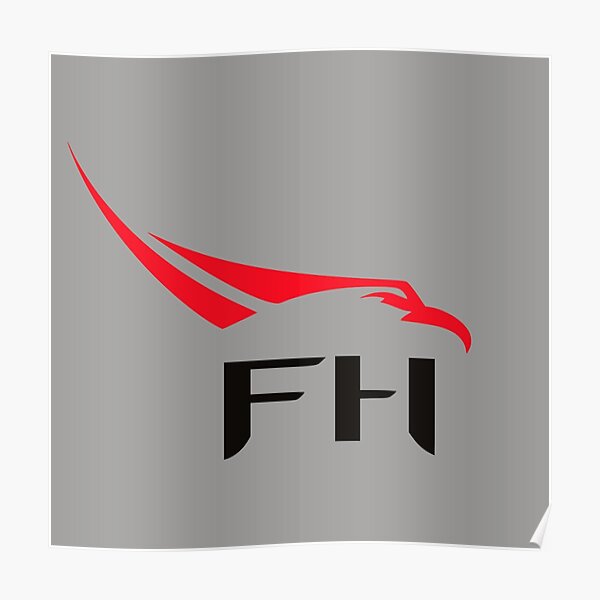 "SpaceX Falcon Heavy Logo" Poster for Sale by trendistudio | Redbubble