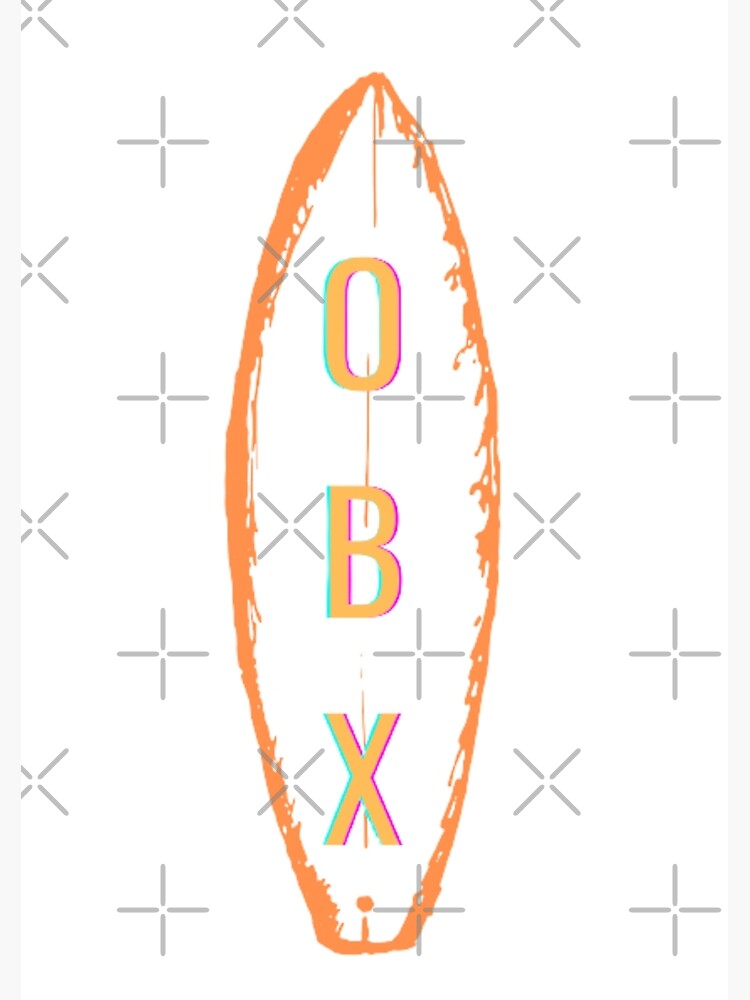 "OUTER BANKS LOGO" Art Print by CCBS | Redbubble