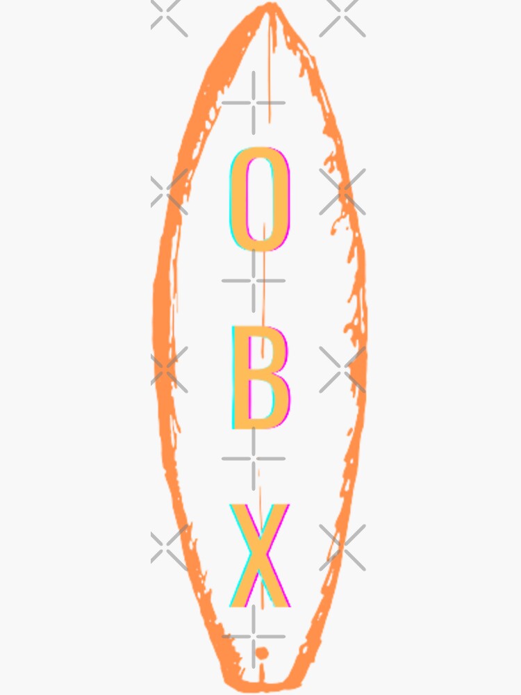 "OUTER BANKS LOGO" Sticker for Sale by CCBS | Redbubble