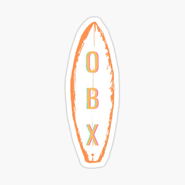 "OUTER BANKS LOGO" Sticker for Sale by CCBS | Redbubble