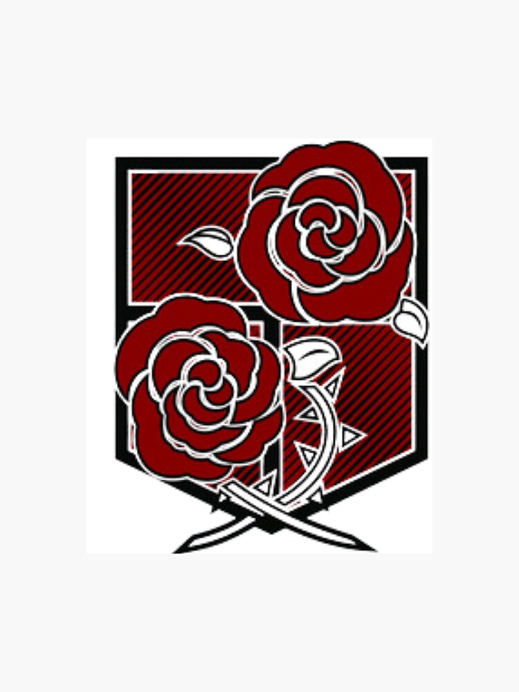 "AOT garrison regiment" Sticker for Sale by ilyas0s | Redbubble