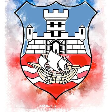 Póster for Sale con la obra «Grb Grada Beograda / Belgrado Serbia ...