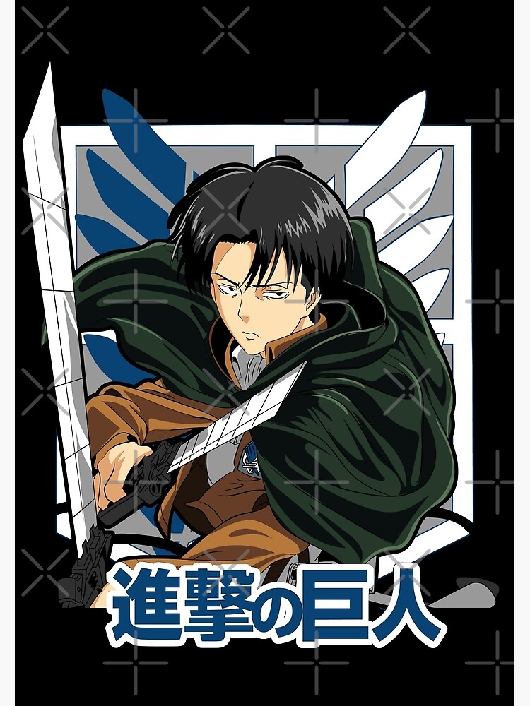 "Captain levi" Poster by dejatedewear | Redbubble