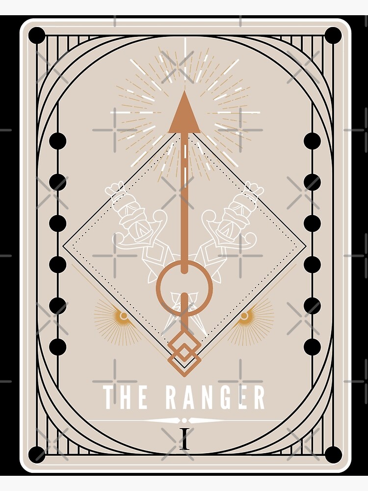 "Black Desert Online Ranger Class Tarot Card" Poster by Plansy | Redbubble