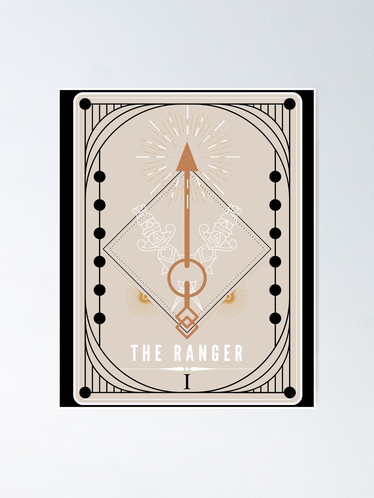 "Black Desert Online Ranger Class Tarot Card" Poster by Plansy | Redbubble