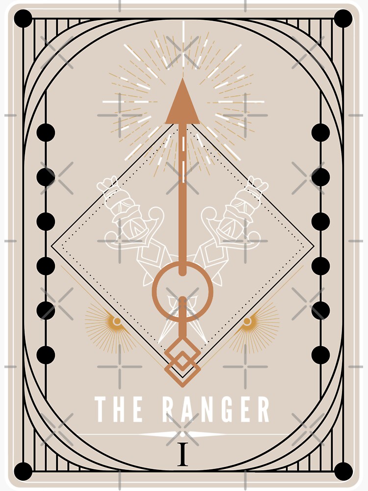 "Black Desert Online Ranger Class Tarot Card" Sticker for Sale by ...