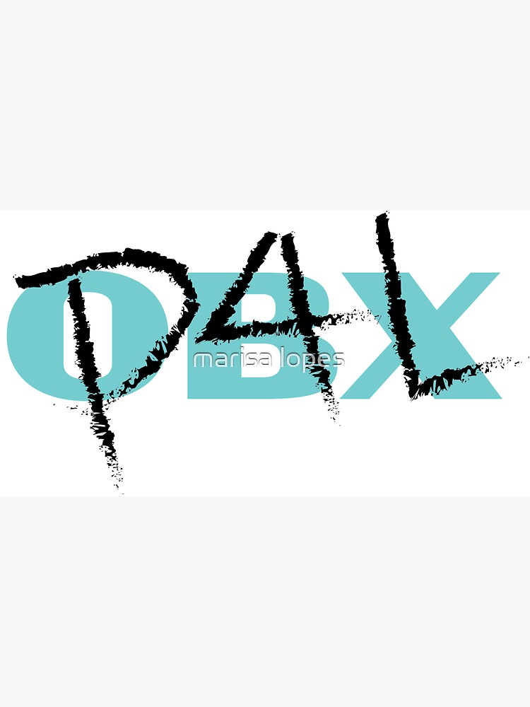 "OBX x P4L - Blue" Sticker for Sale by marisalopes | Redbubble