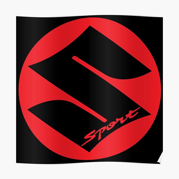 "Suzuki Sport " Poster for Sale by ChasingBRoads | Redbubble