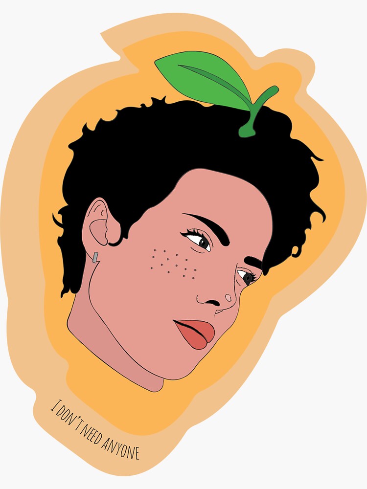 "Clementine" Sticker for Sale by SaintTabs | Redbubble