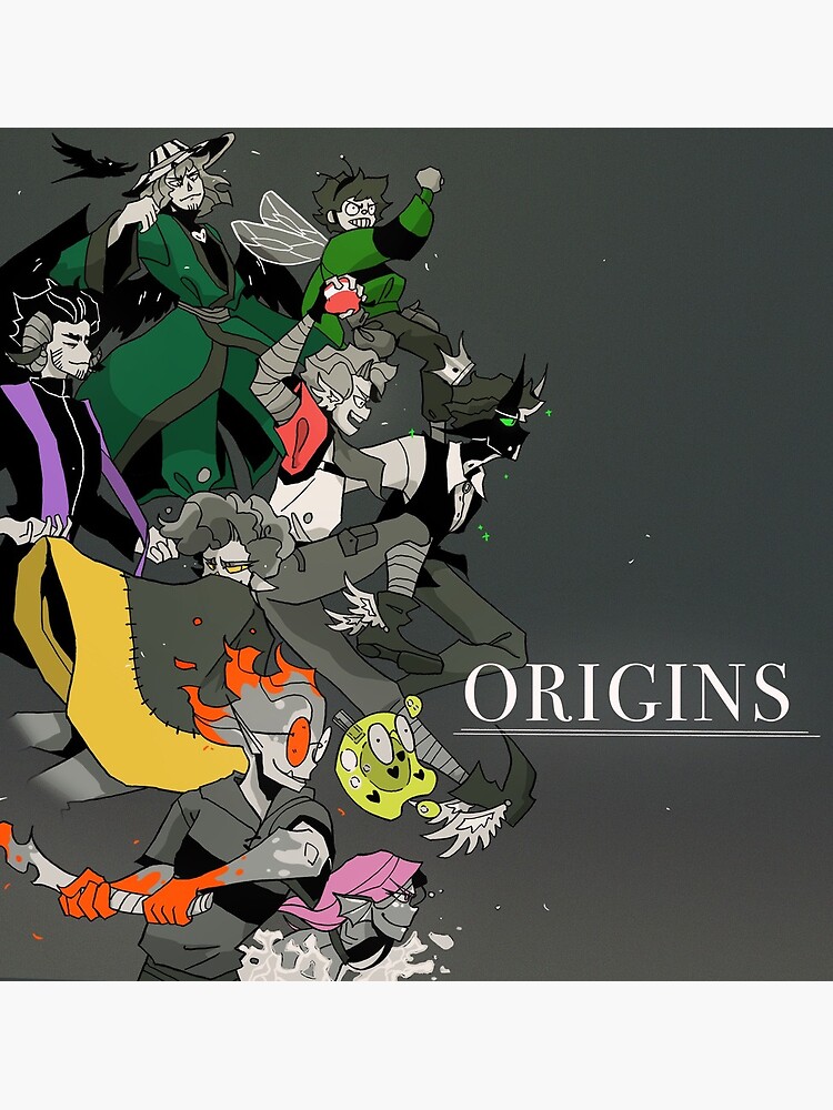 "Minecraft Origins Group Action Pose" Art Print by Gooldfishh | Redbubble