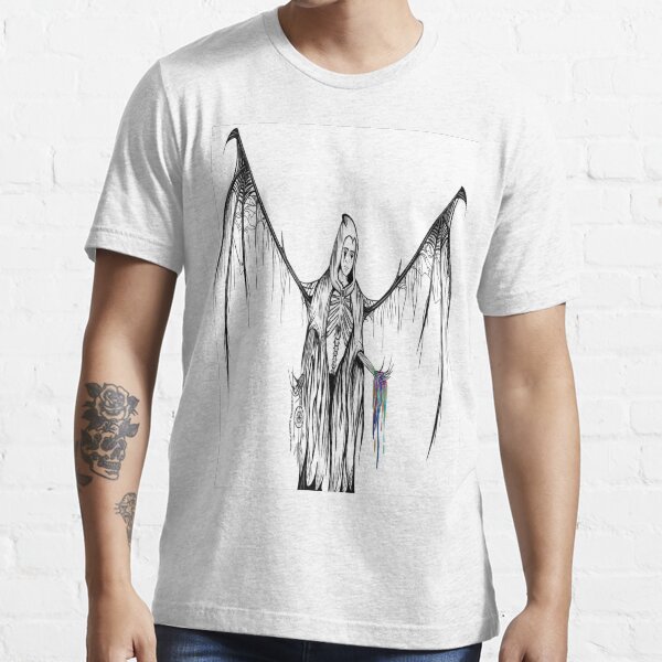 "halloween-Fallen Angel" T-shirt for Sale by Crazy-Daddy | Redbubble ...