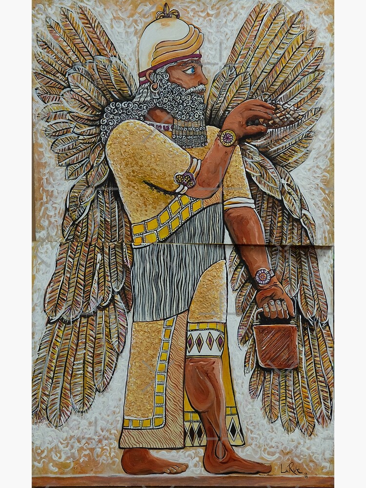 "Enki the Anunnaki" Photographic Print for Sale by oz10 | Redbubble
