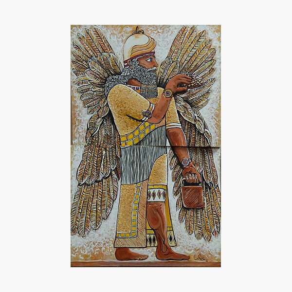 "Enki the Anunnaki" Photographic Print for Sale by oz10 | Redbubble