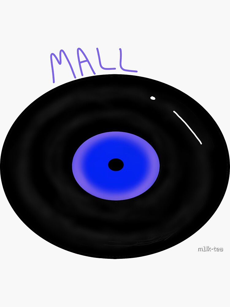 "Minecraft Disc Mall" Sticker for Sale by m1lk-tea | Redbubble