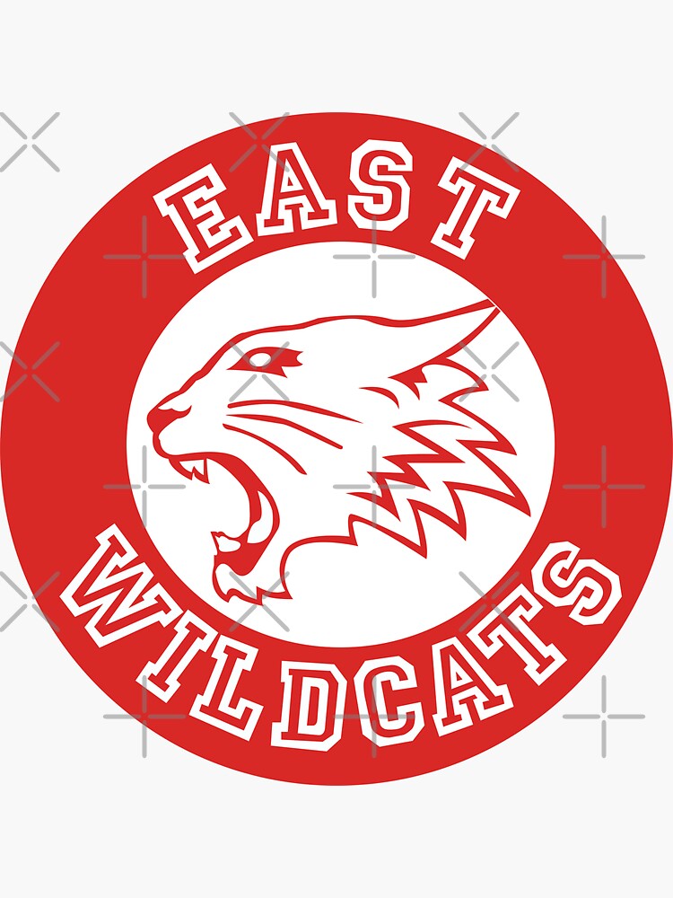 "East High Logo" Sticker for Sale by Castilopao | Redbubble