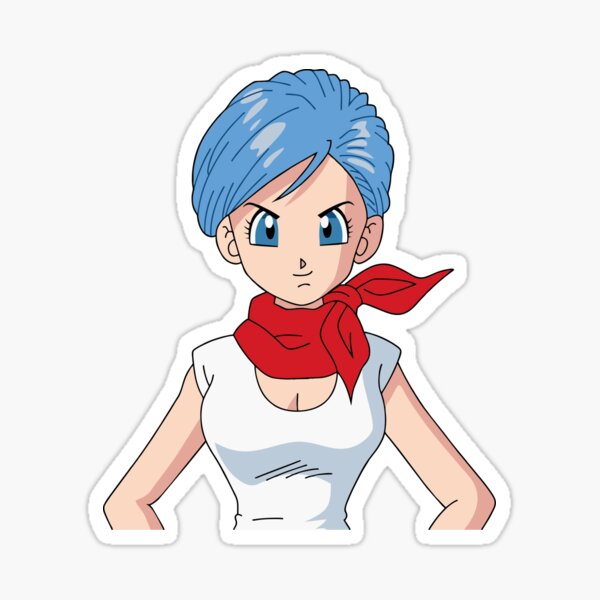 4in Bulma Chibi Sticker Paper Paper & Party Supplies etna.com.pe
