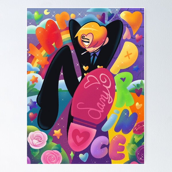 "90s heartthrob" Poster for Sale by Bridget Bighands | Redbubble